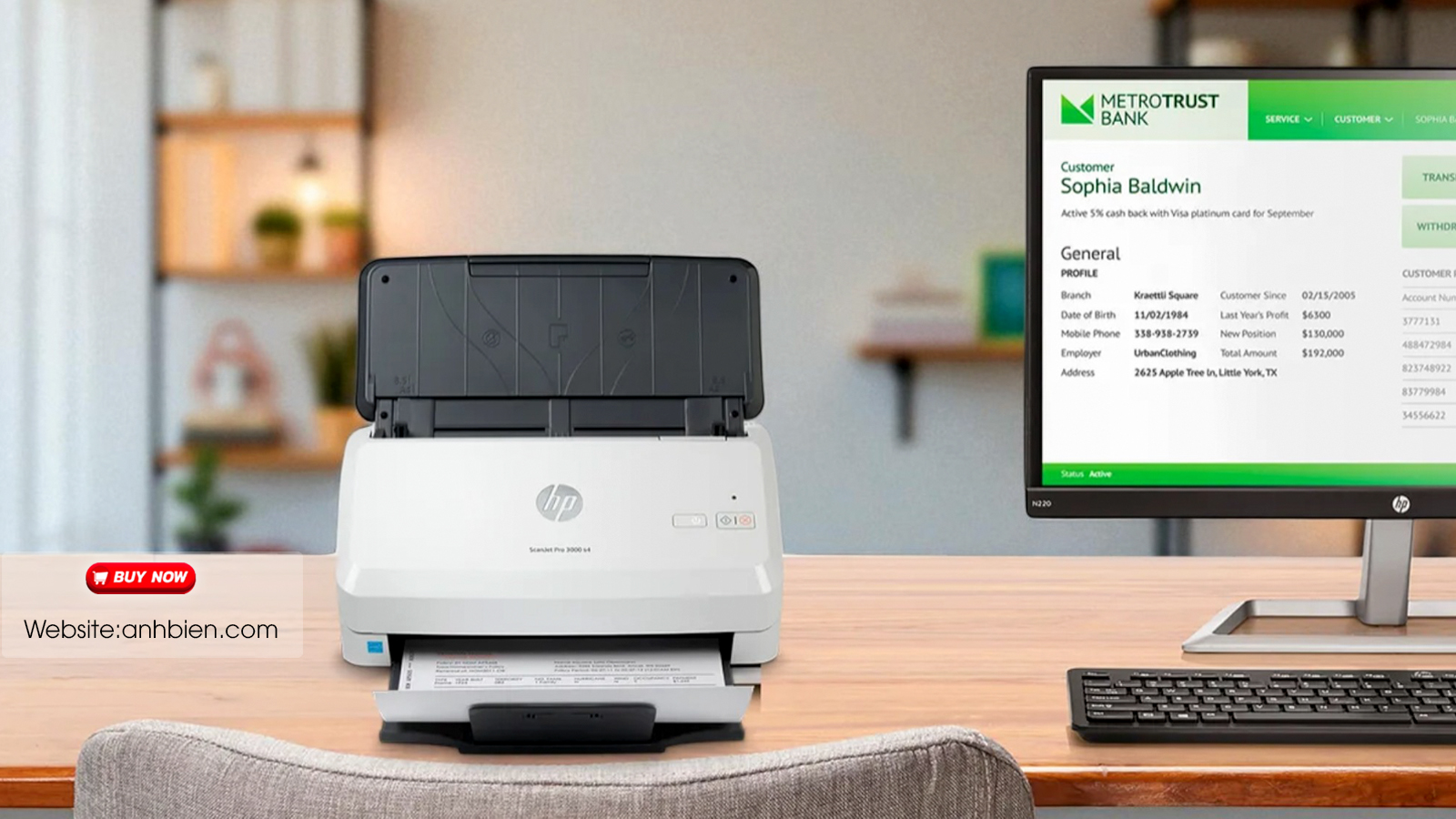 Máy Scan HP Pro 3000S4 - Máy In, Mực In Chính Hãng – Máy Ép Nhiệt ...